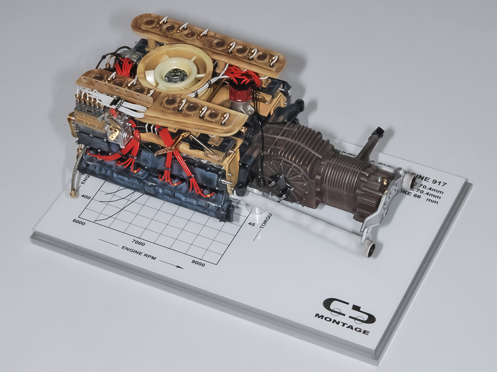 1/12scale 917 engine built by Christophe Brun