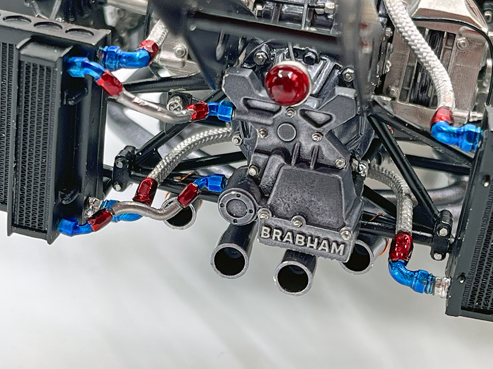 1/12scale BT45 & MP4/8 built by Allan Nielsen