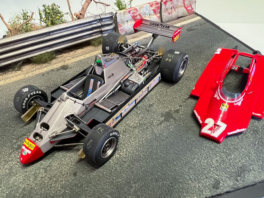 1/43scale 126C2 built by Hugo Luyten