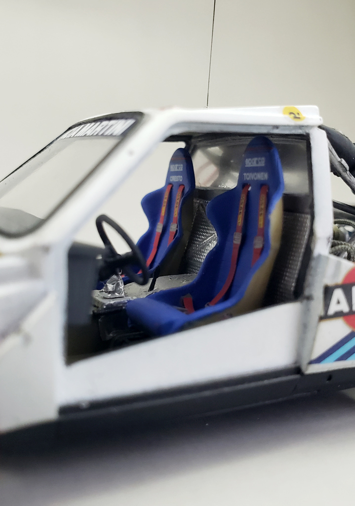 1/43scale Delta S4 built by Kwong Tam